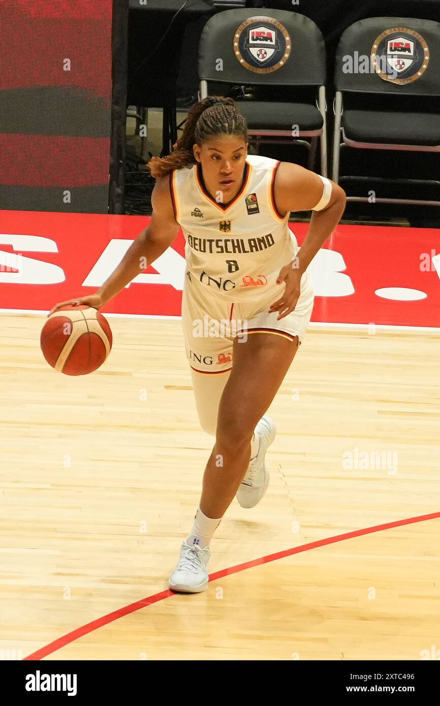 NYARA SABALLY OF TEAM GERMANY during the International Friendly women's ...