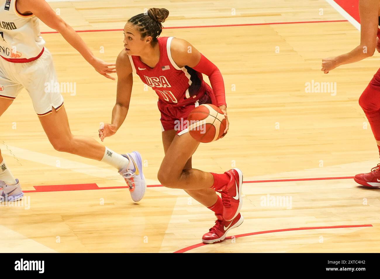 NAPHEESA COLLIER OF TEAM USA during the International Friendly women's ...