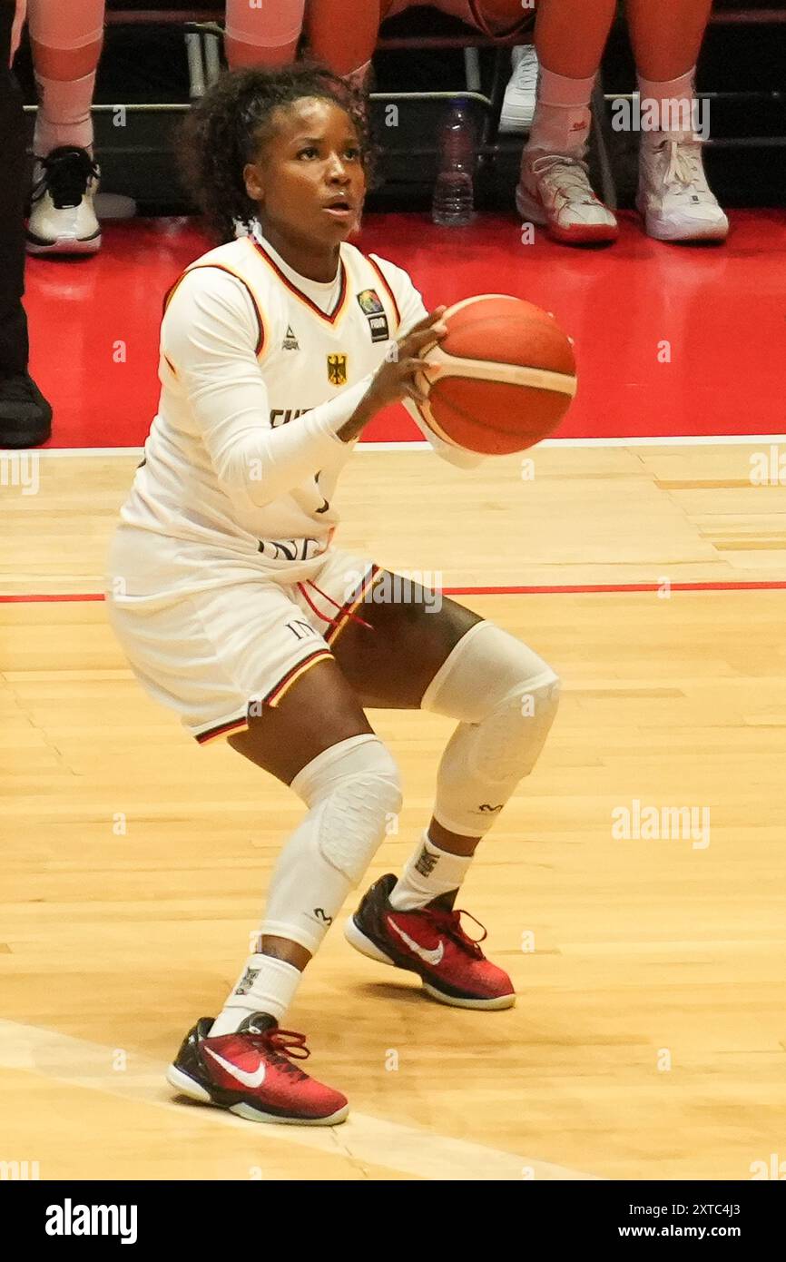 ALEXIS PETERSON OF TEAM GERMANY during the International Friendly women ...