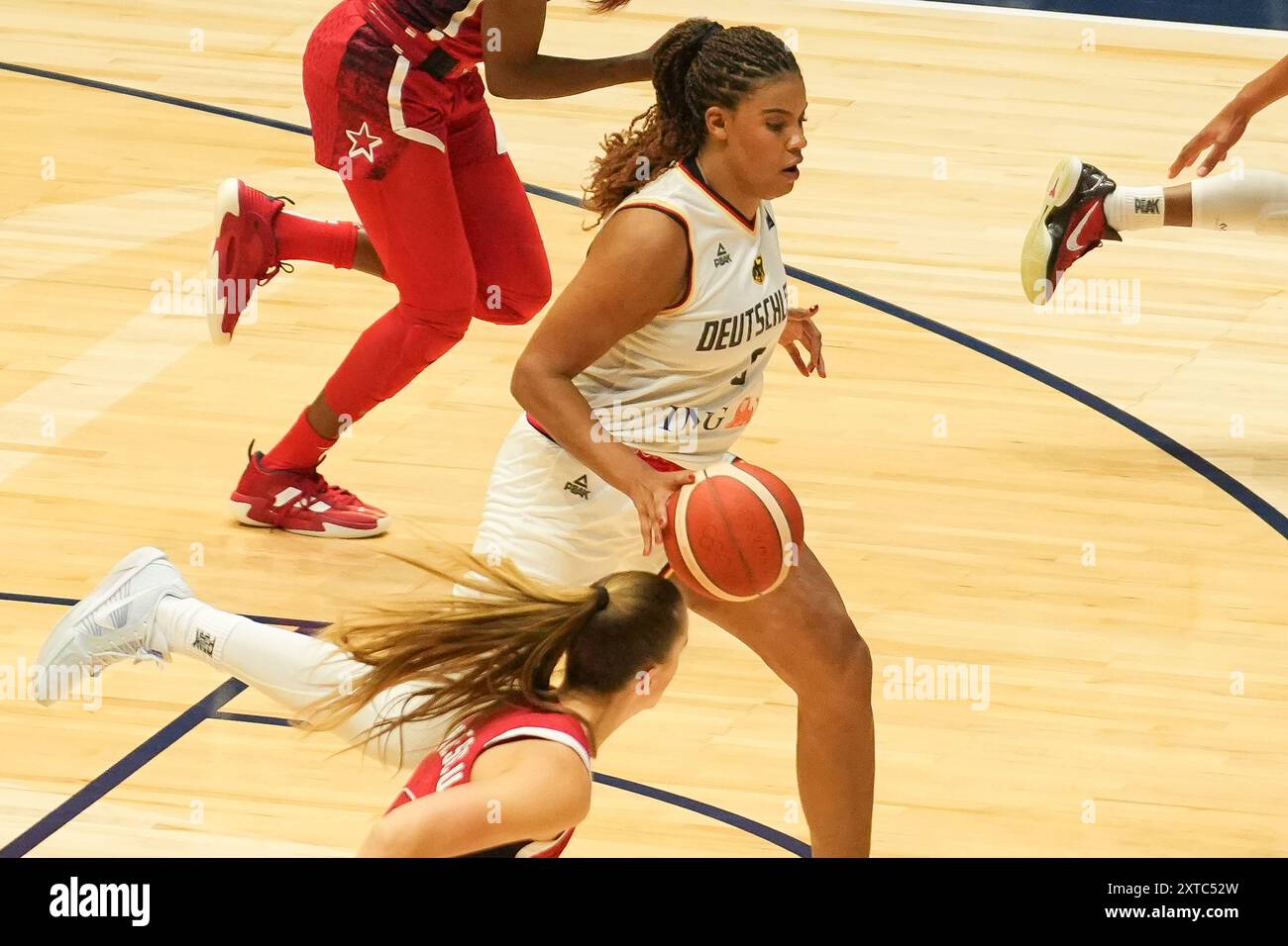 NYARA SABALLY OF TEAM GERMANY during the International Friendly women's ...