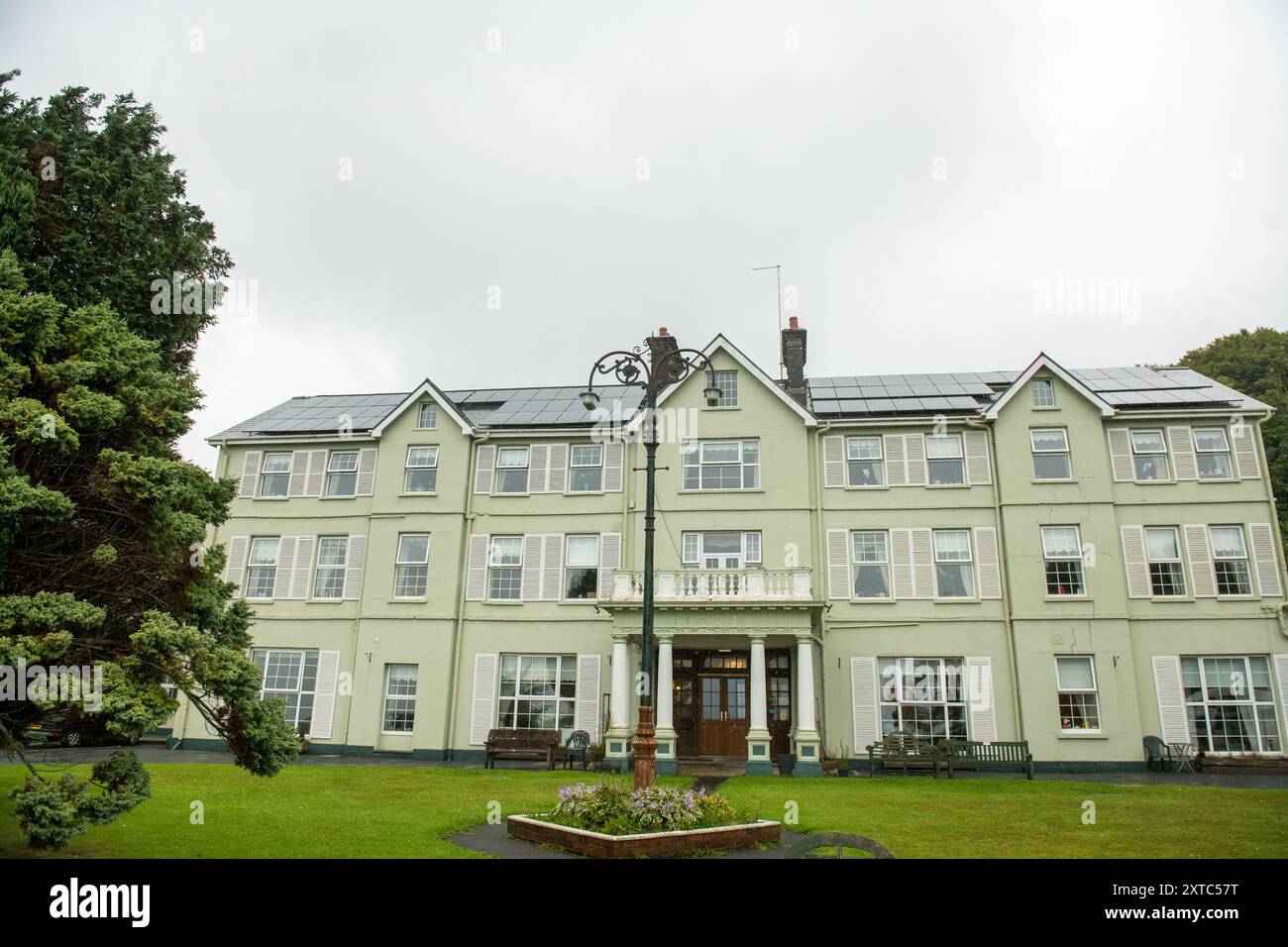 13th August 2024, Llanelli. Exterior image of Cilymaenllwyd Care Home ...