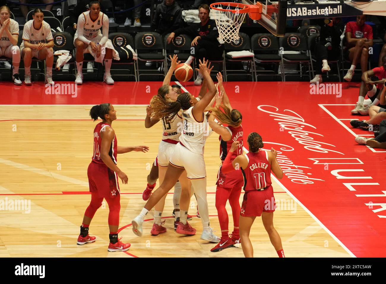 NYARA SABALLY OF TEAM GERMANY during the International Friendly women's ...