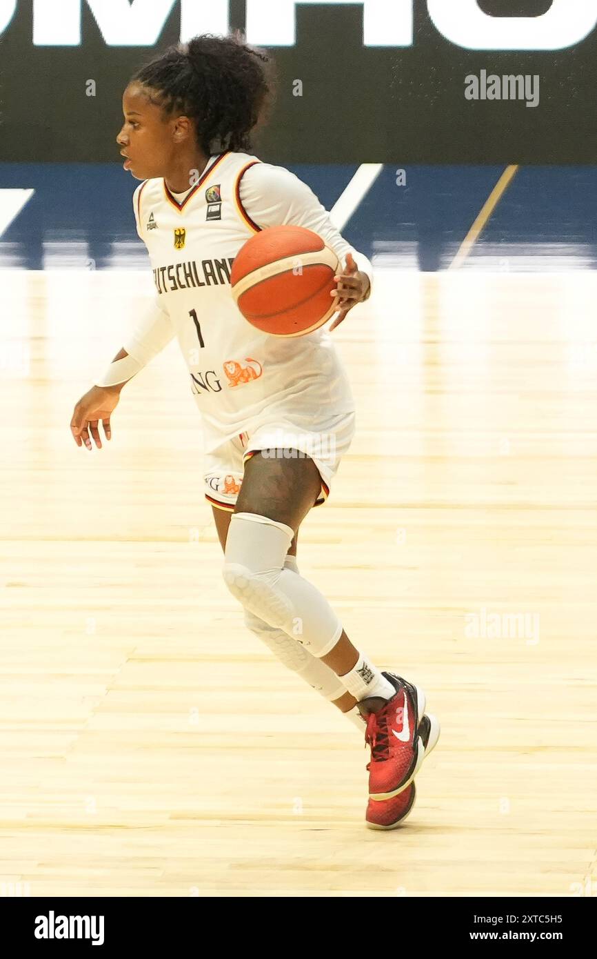 ALEXIS PETERSON OF TEAM GERMANY during the International Friendly women ...