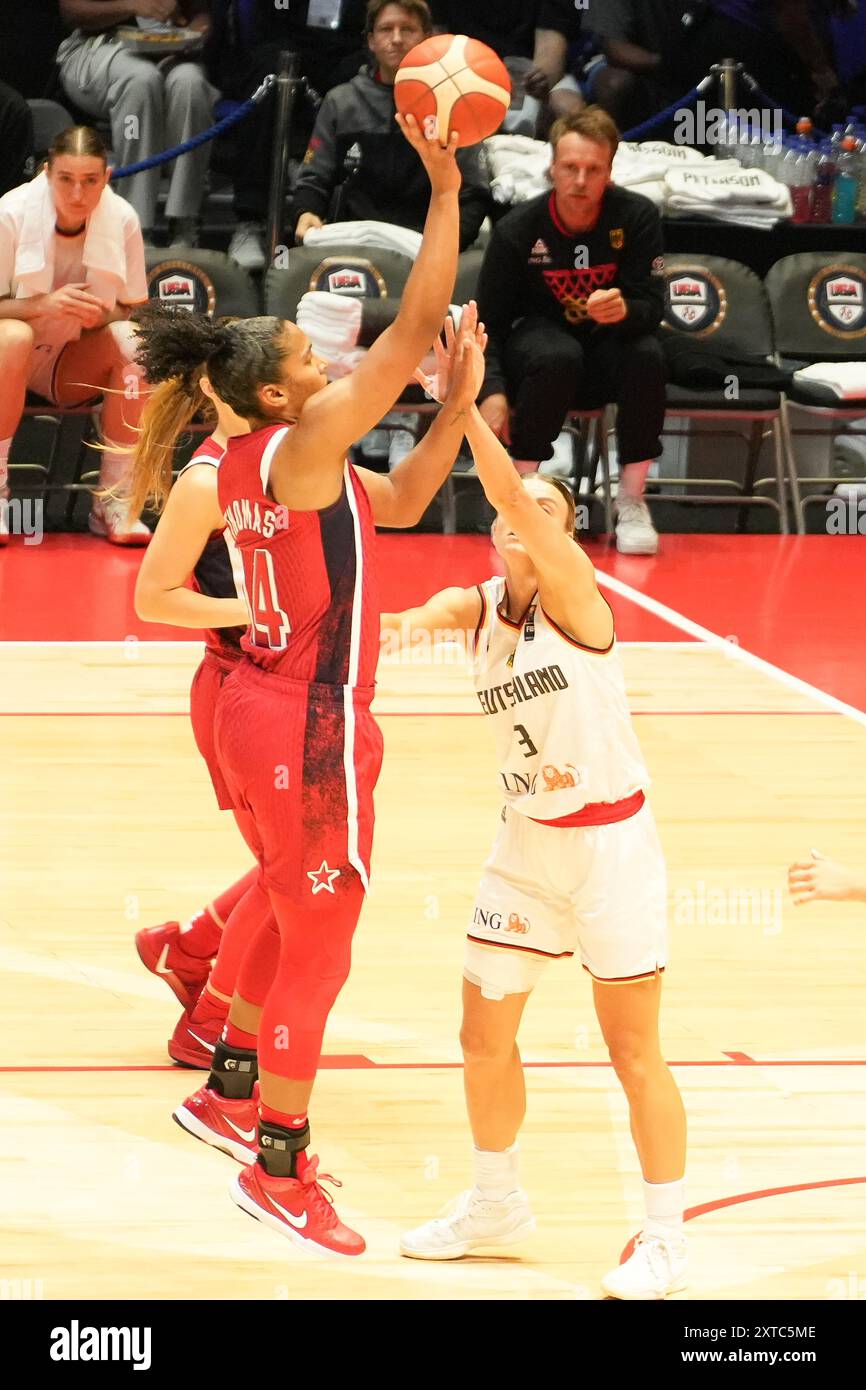 ALYSSA THOMAS of TEAM USA during the International Friendly women's ...