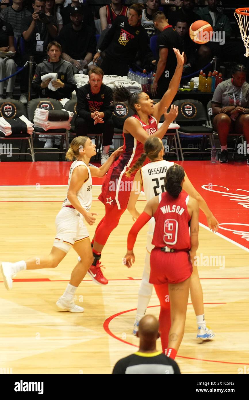 ALYSSA THOMAS of TEAM USA during the International Friendly women's ...