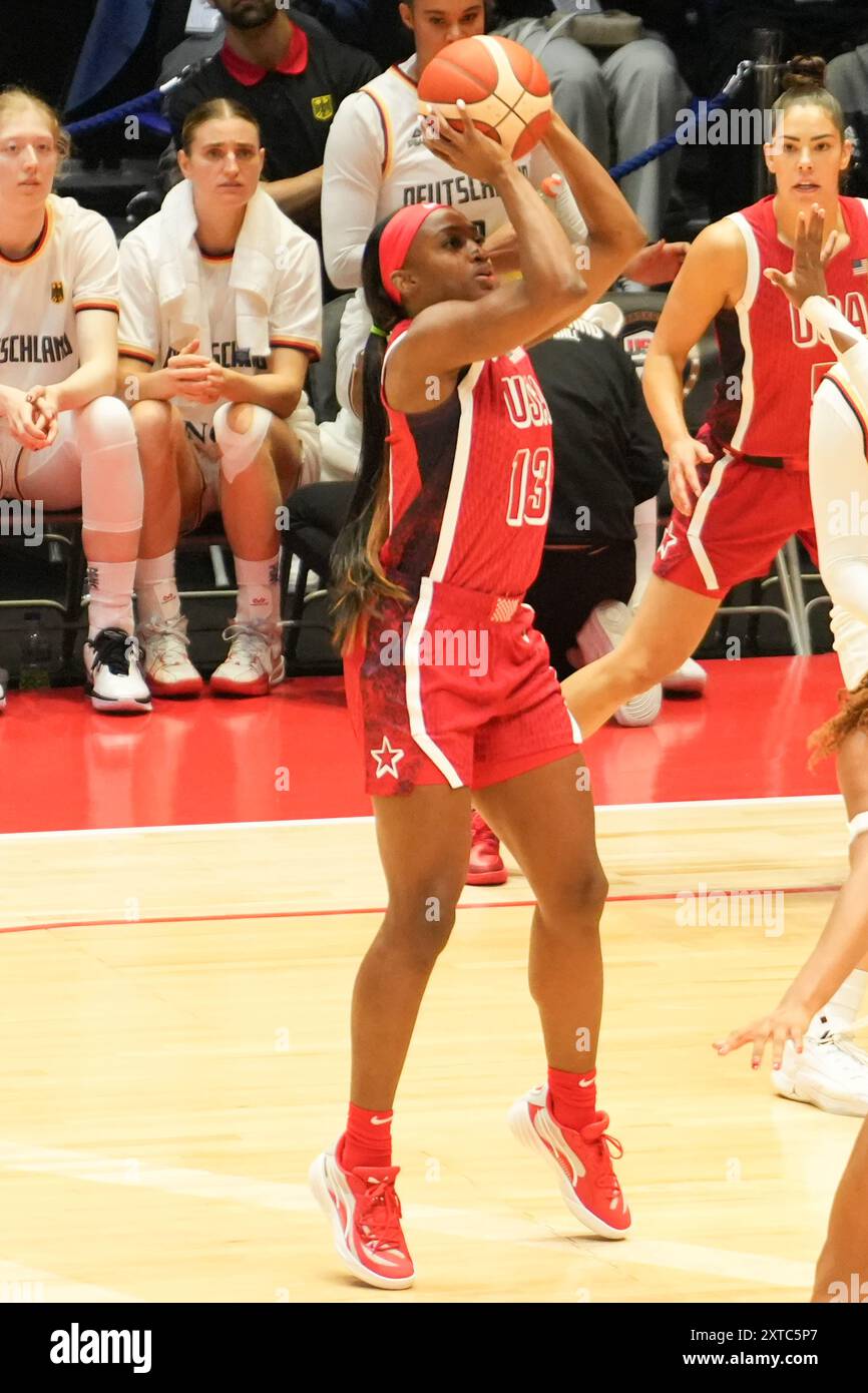 KAHLEAH COOPER of TEAM USA during the International Friendly women's ...