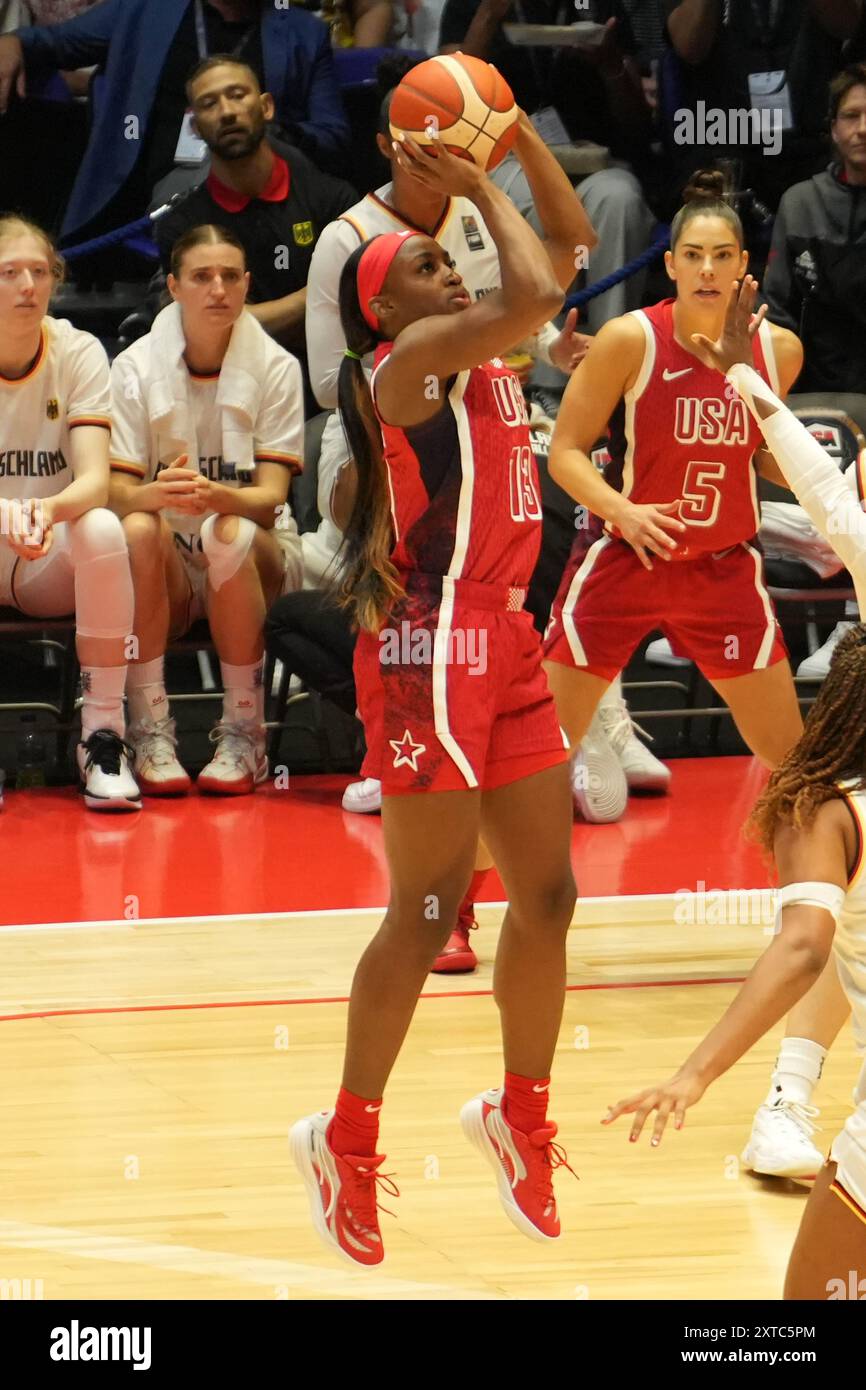 KAHLEAH COOPER of TEAM USA during the International Friendly women's ...