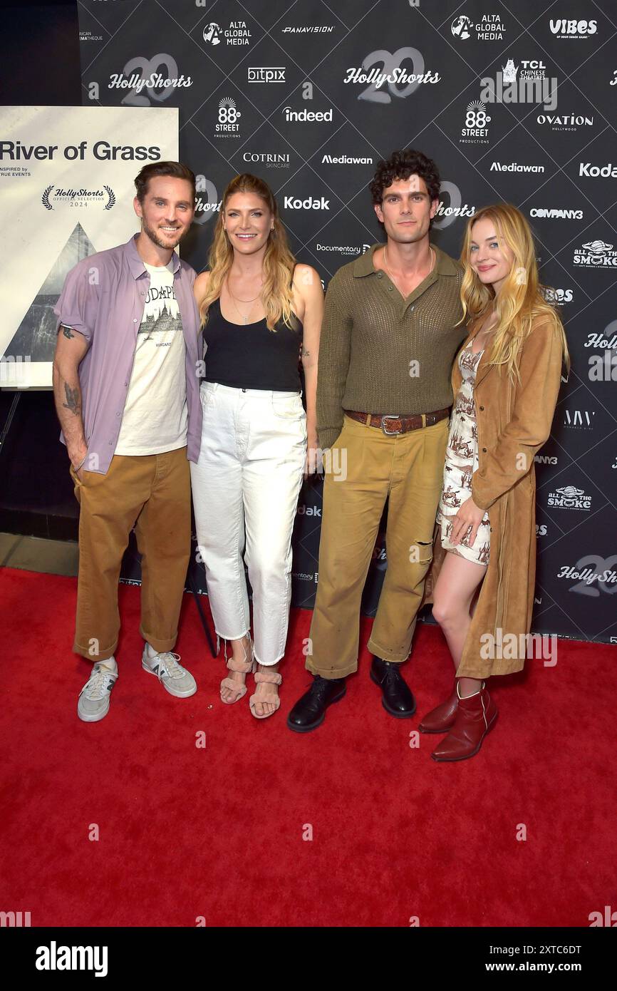 Derek Magyar, Kristen Gross, Dylan McTee und Olivia Rose Keegan bei ...