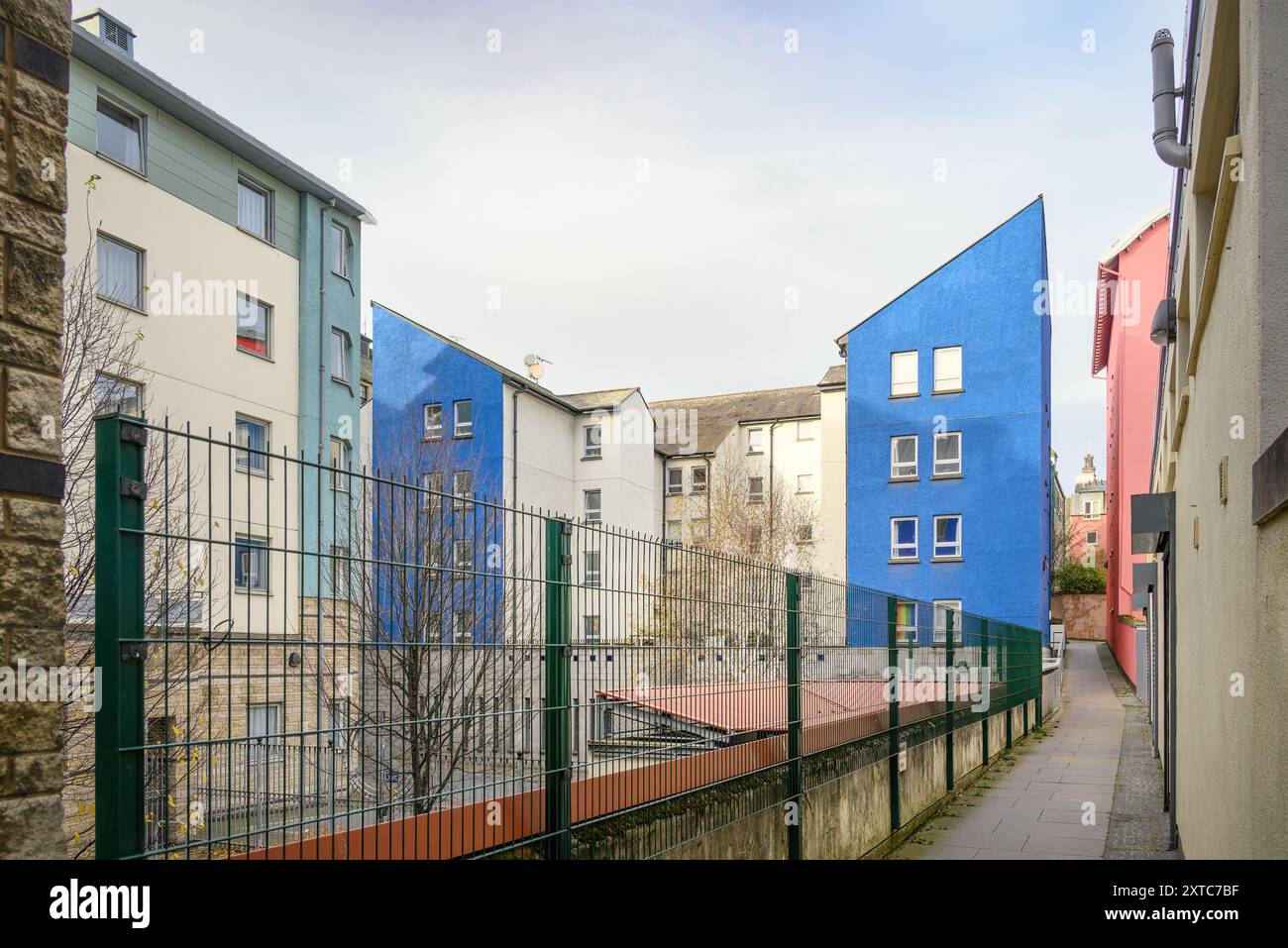 Edinburgh, Scotland, UK - Social housing development at Holyrood North ...