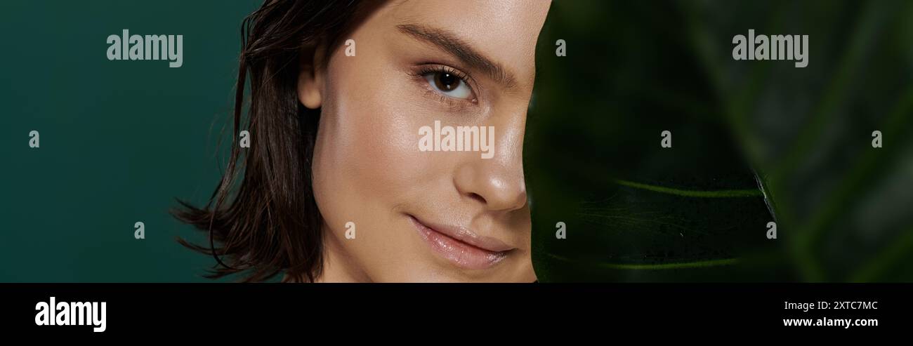 Partially obscured face hi-res stock photography and images - Alamy