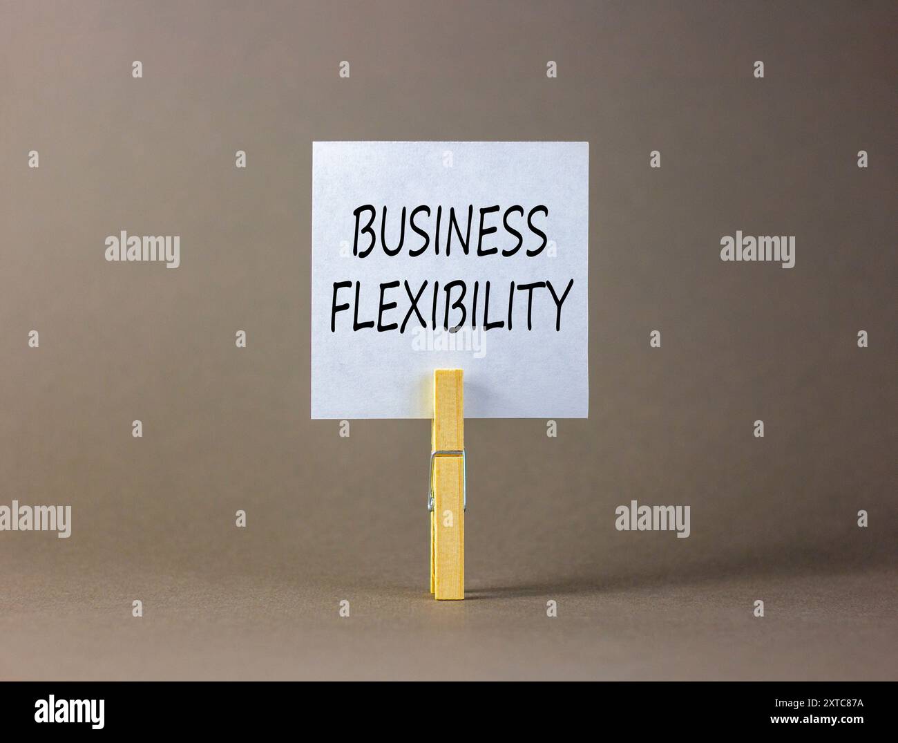 Business flexibility symbol. Concept words Business flexibility on ...