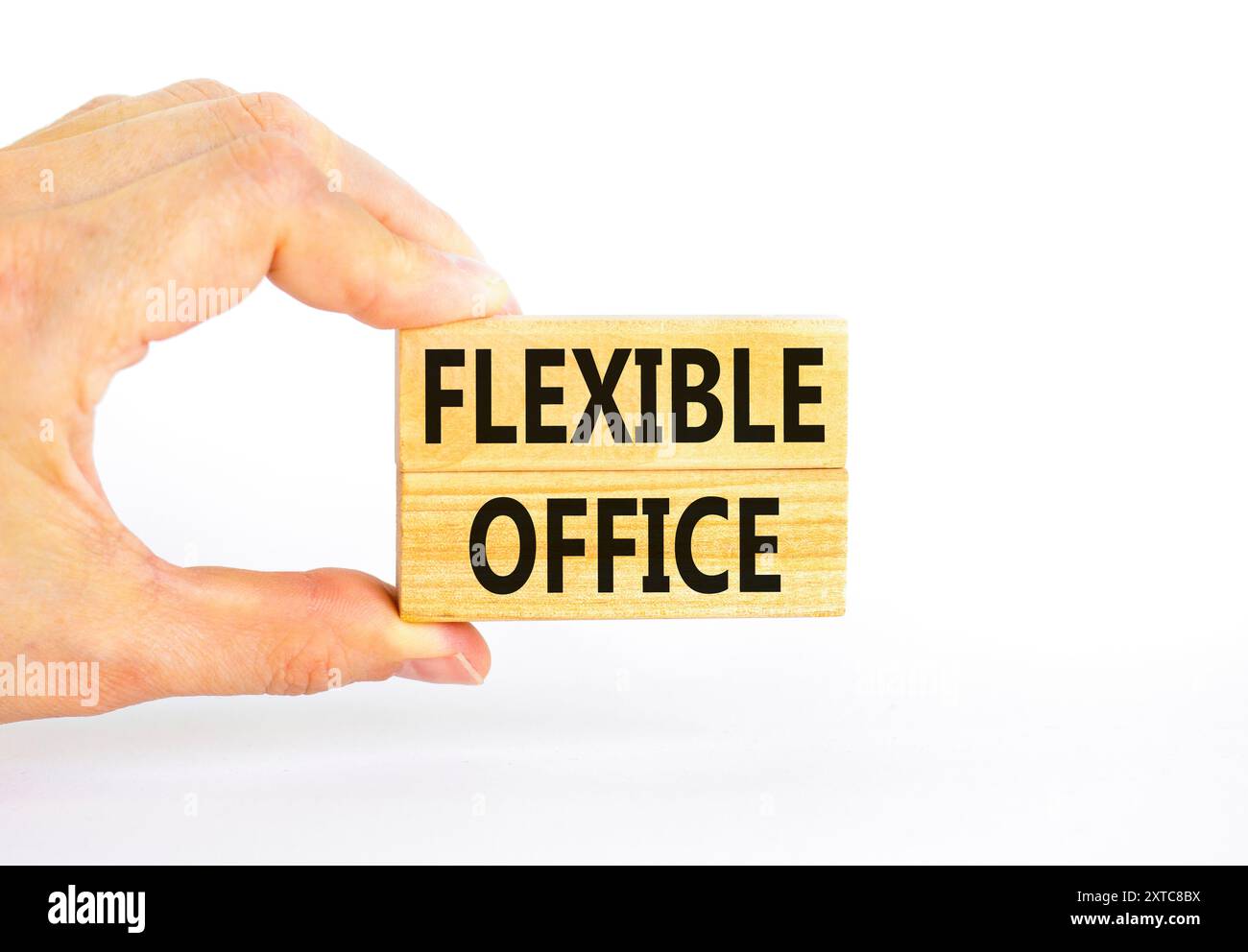 Flexible office symbol. Concept words Flexible office on beautiful ...