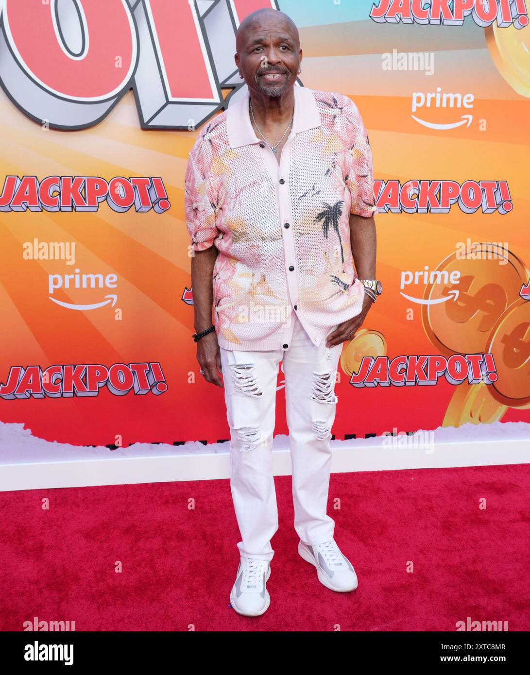 Los Angeles, USA. 13th Aug, 2024. William Stanford Davis arrives at the ...