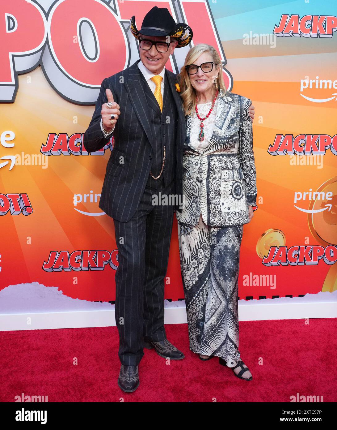 Los Angeles, USA. 13th Aug, 2024. (L-R) Paul Feig and Laurie Feig at ...
