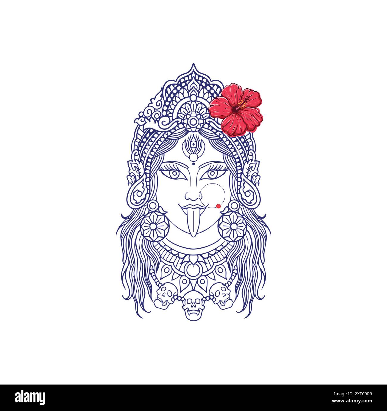 Goddess kali poster hi-res stock photography and images - Alamy
