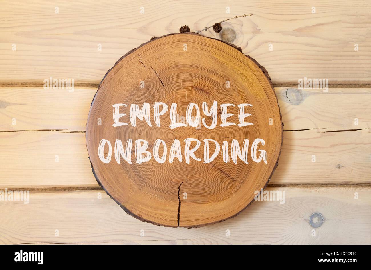Employee onboarding symbol. Concept words Employee onboarding on ...