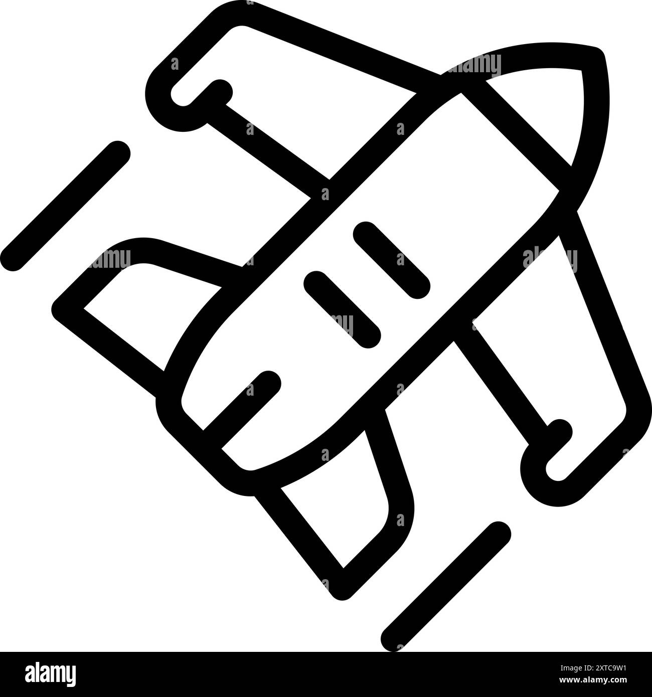 Airplane speed of sound Stock Vector Images - Alamy