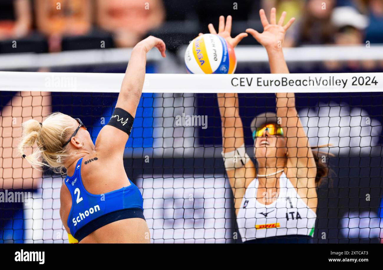 APELDOORN - Raïsa Schoon during the group stage of the 2024 European ...