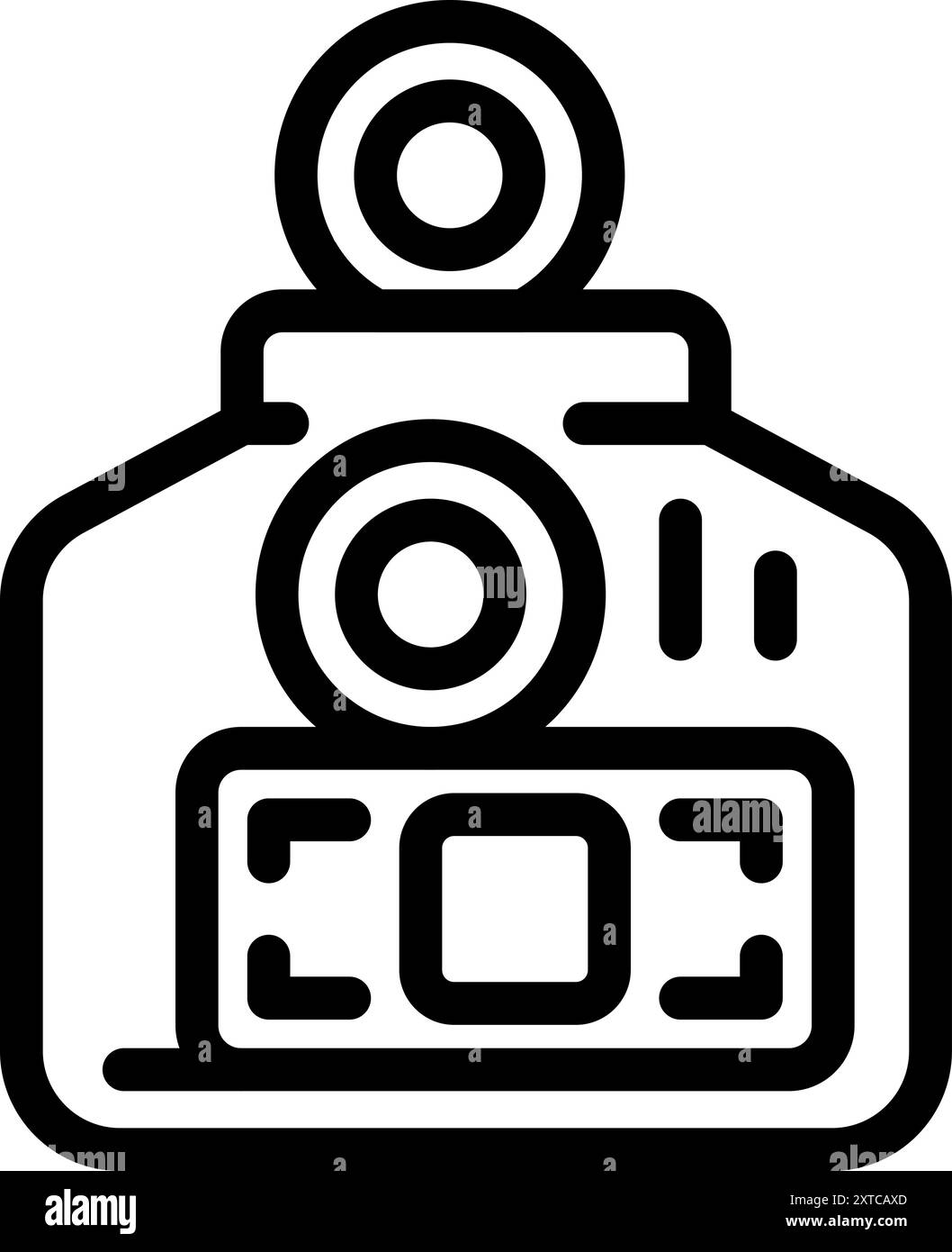 Professional camera recording social Black and White Stock Photos ...