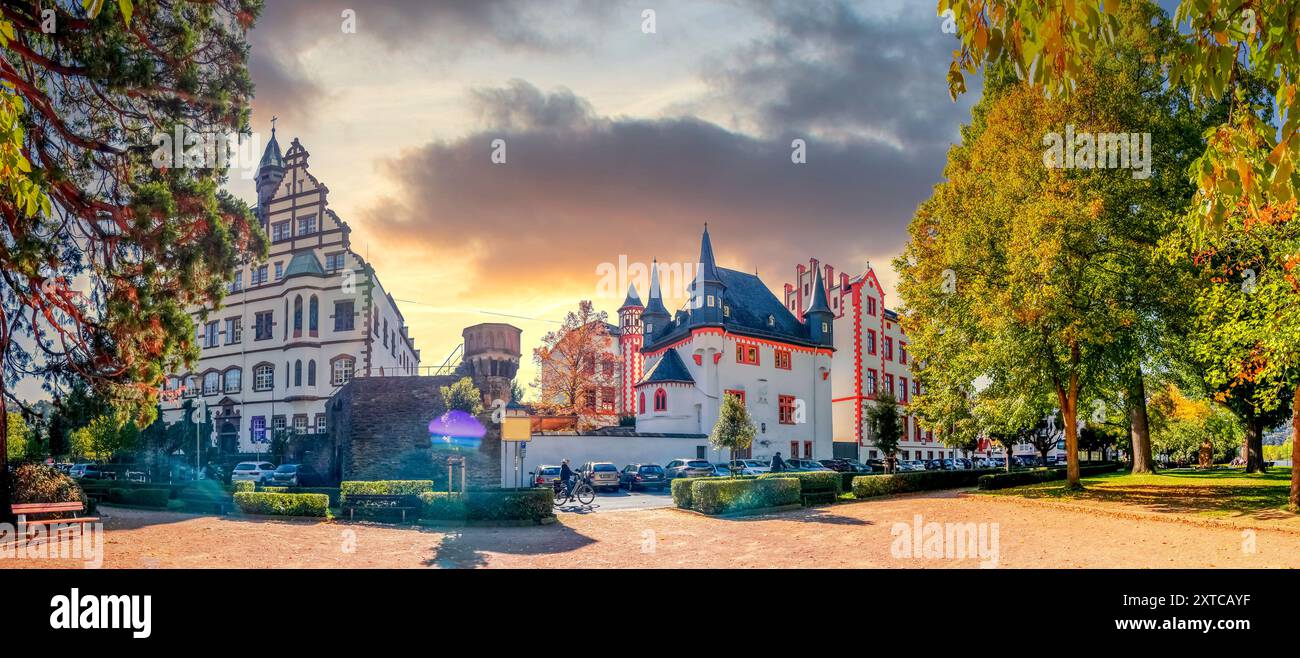 Old city of Boppard, Germany Stock Photo - Alamy