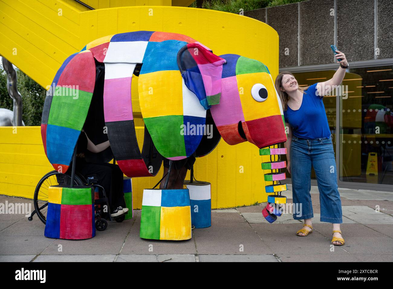 London, UK. 14 August 2024. Yvonne Stone, puppet designer and director ...