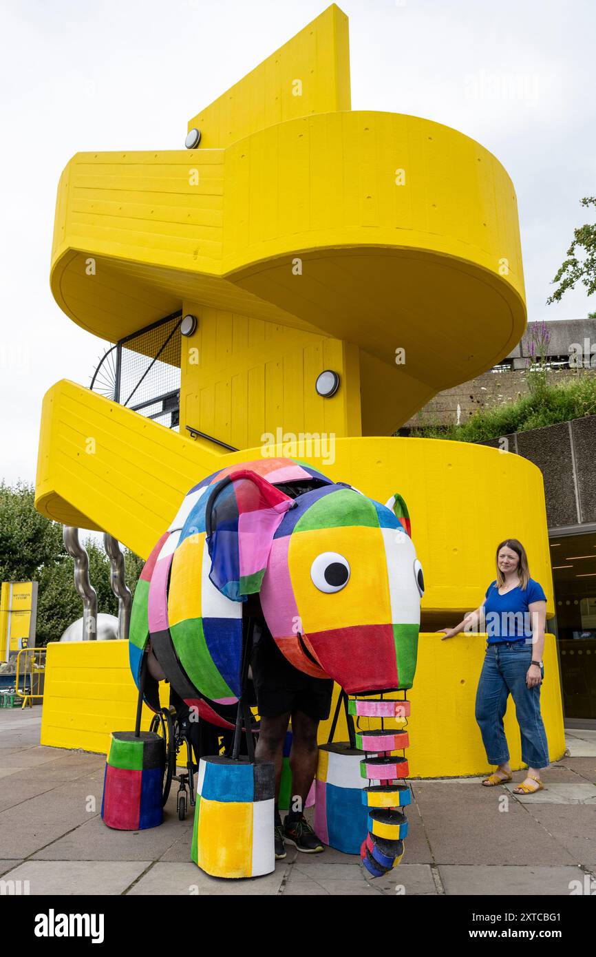 London, UK. 14 August 2024. Yvonne Stone, puppet designer and director ...