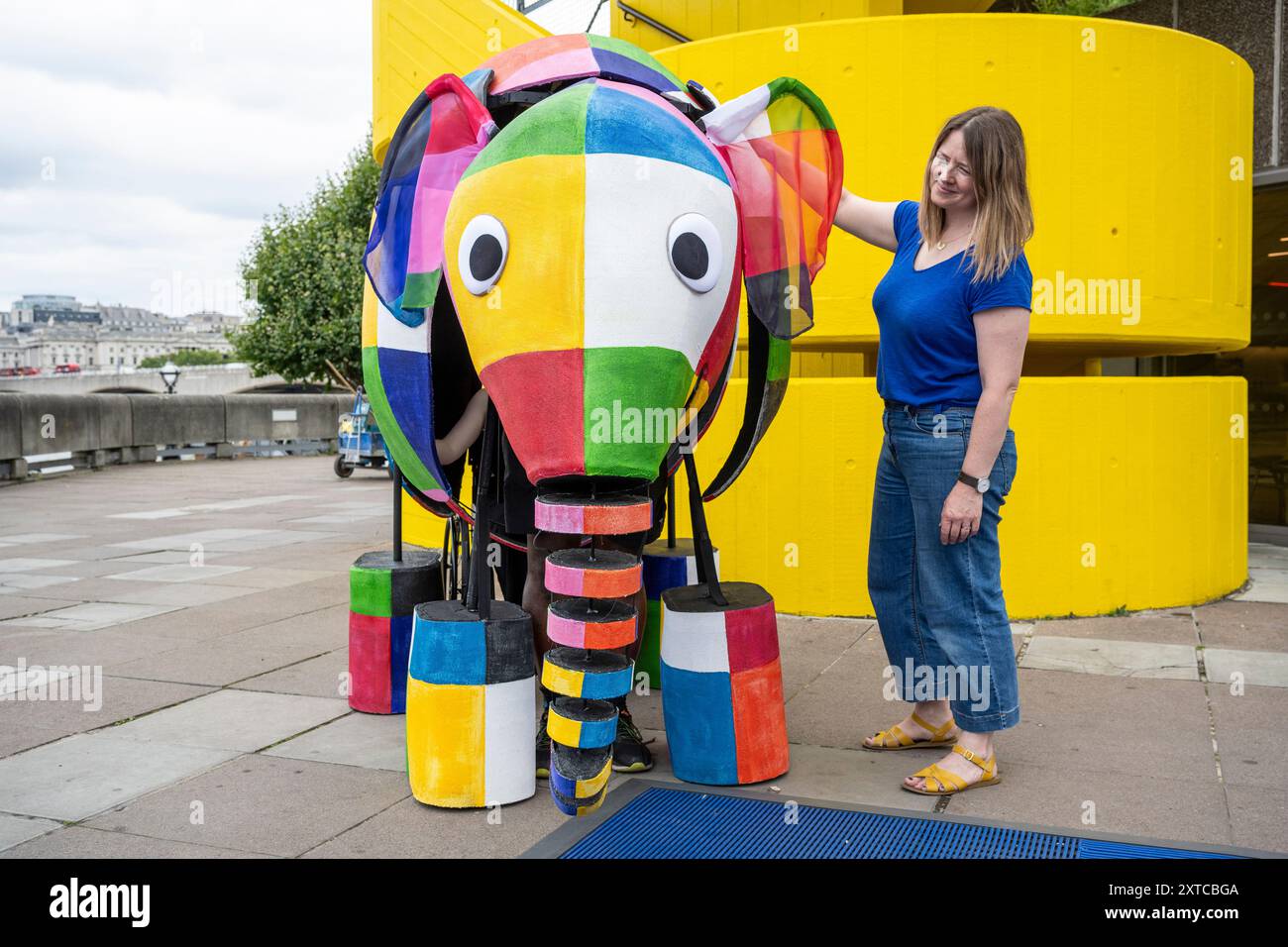 London, UK. 14 August 2024. Yvonne Stone, puppet designer and director ...