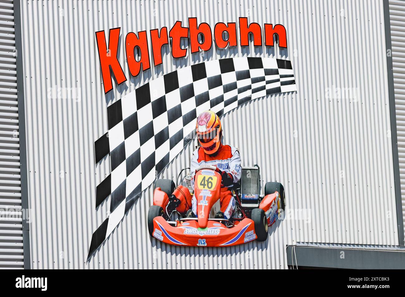 Kartbahn, Symbolbild, Rennsport, Go-Kart, Motorsport, Outdooraktivität ...