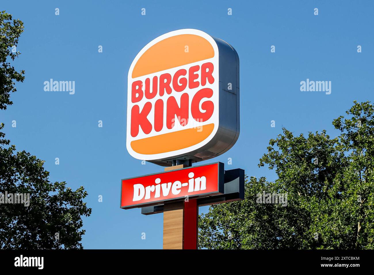 Burger King, Symbolbild, Fast Food, Drive-in, Schnellrestaurant, Fast ...