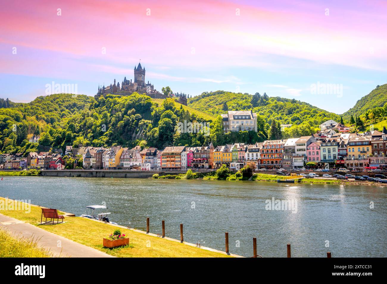Old city of Cochem, Germany Stock Photo - Alamy