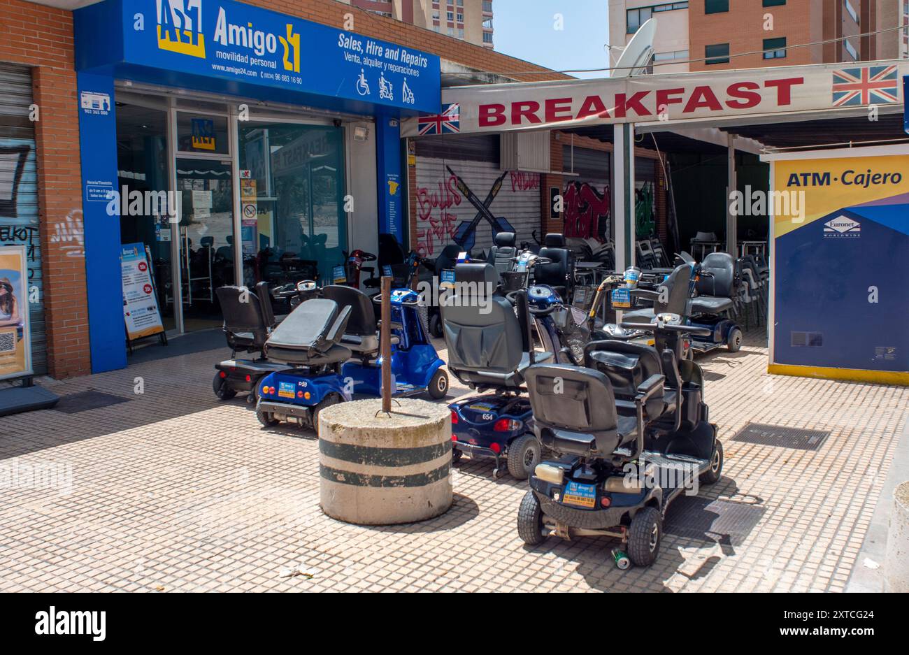 Electric vehicle rental, electric mobility scooter rental in Benidorm ...