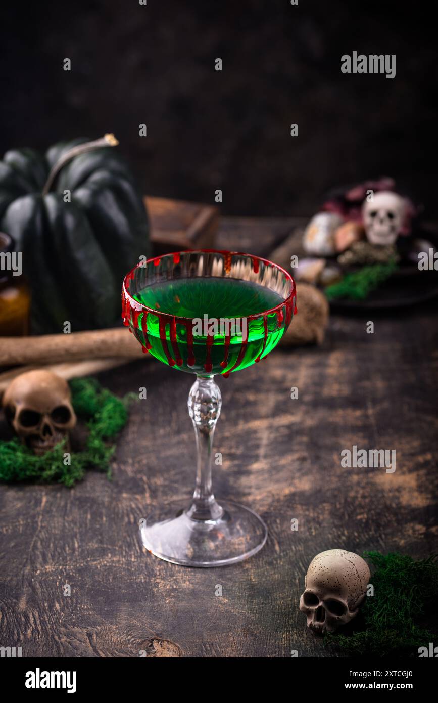 Bloody scary halloween alcoholic hi-res stock photography and images ...