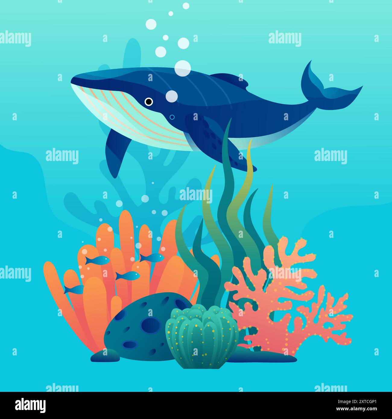 Marine environment protection Stock Vector Images - Alamy