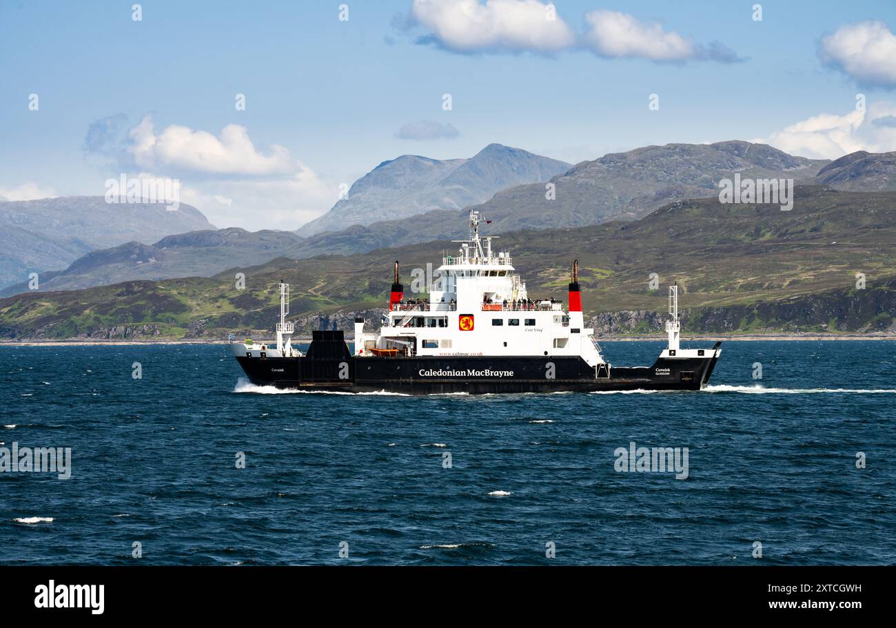 MV Loch Coruisk Caledonian MacBrayne ferry between Mallaig and Armadale ...