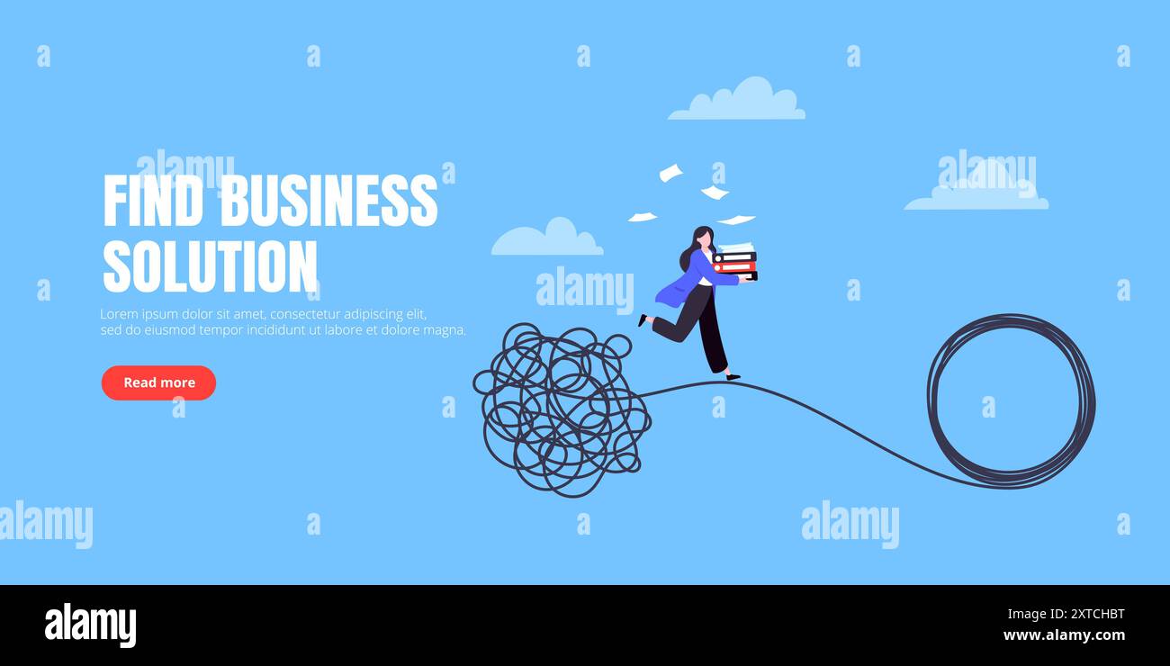 Understanding problem solution simplify challenge Stock Vector Image & Art - Alamy