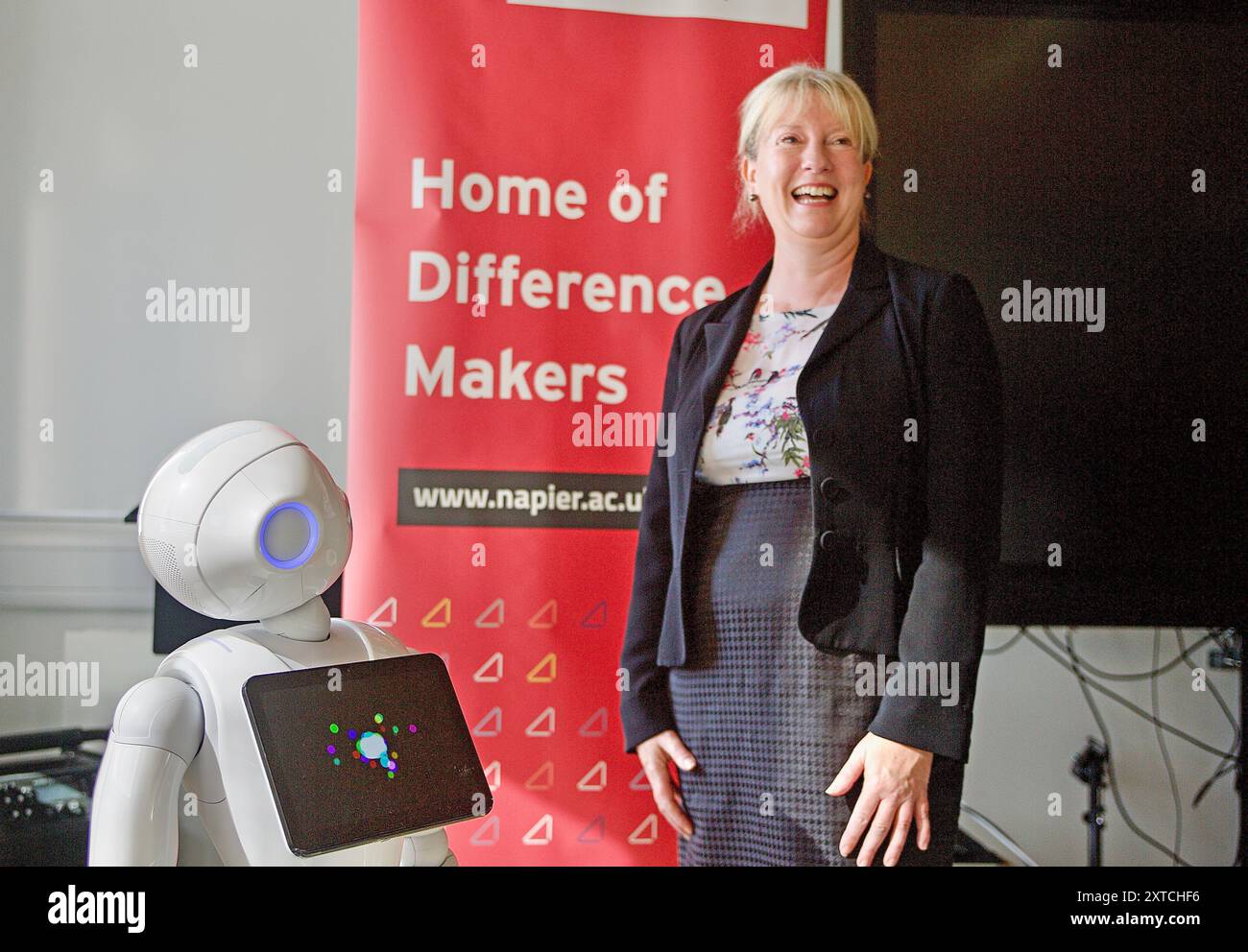 Edinburgh UK, 14th August 2024: Shona Robison, the Scottish Finance ...