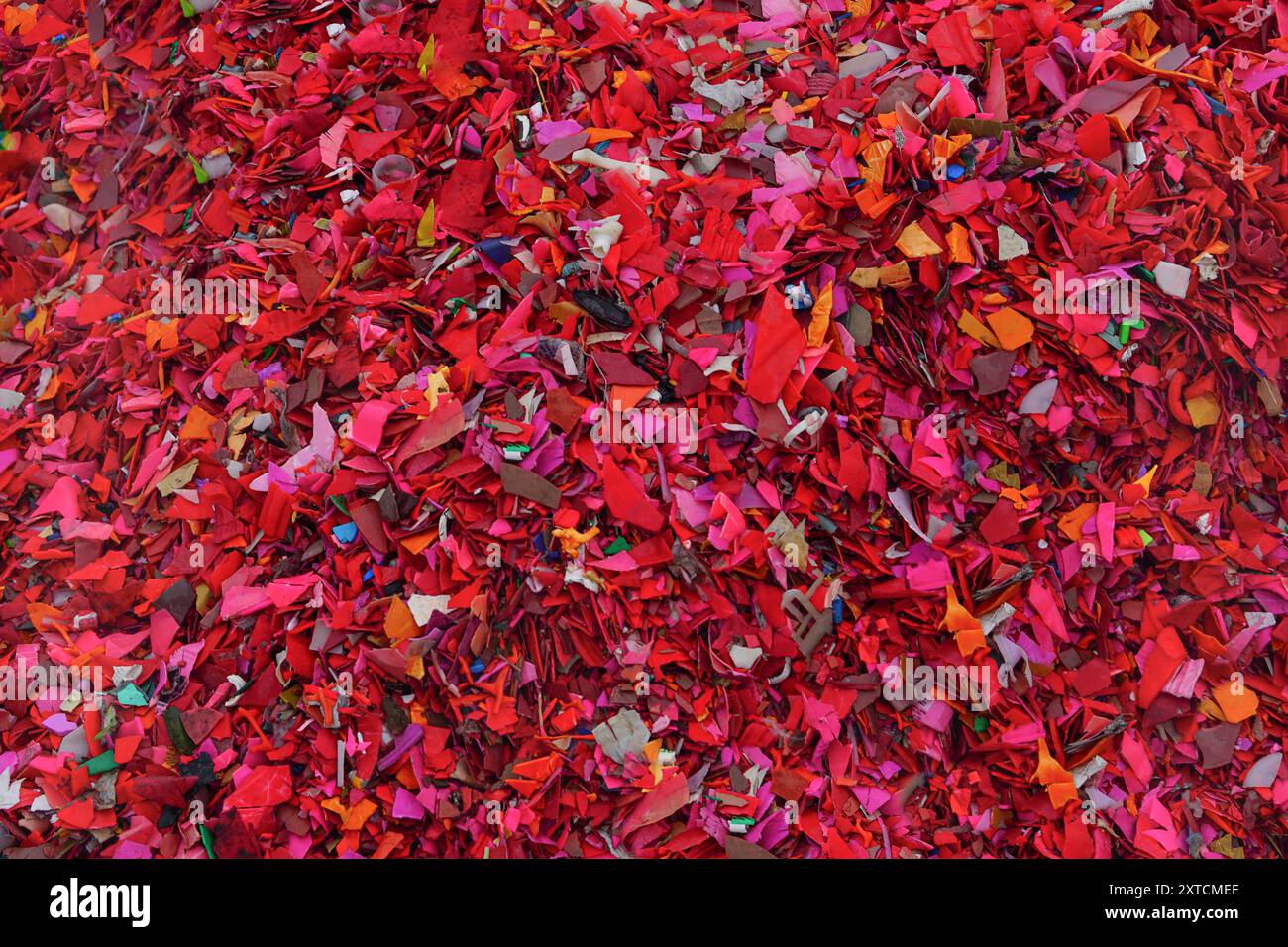 Colorful Plastic Waste at Recycling Centers for Environmental ...