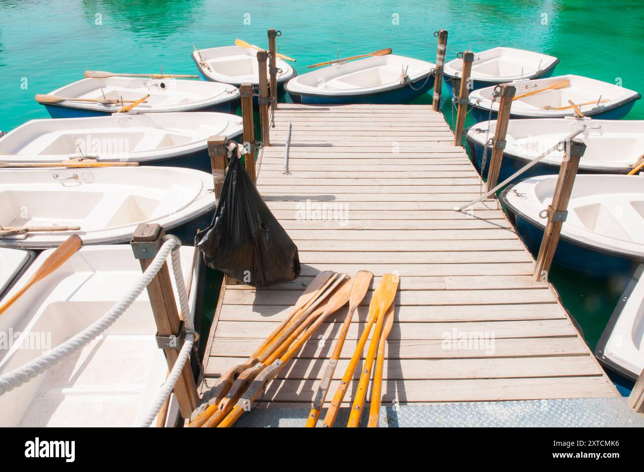 Jetties with rowing boats hi-res stock photography and images - Alamy