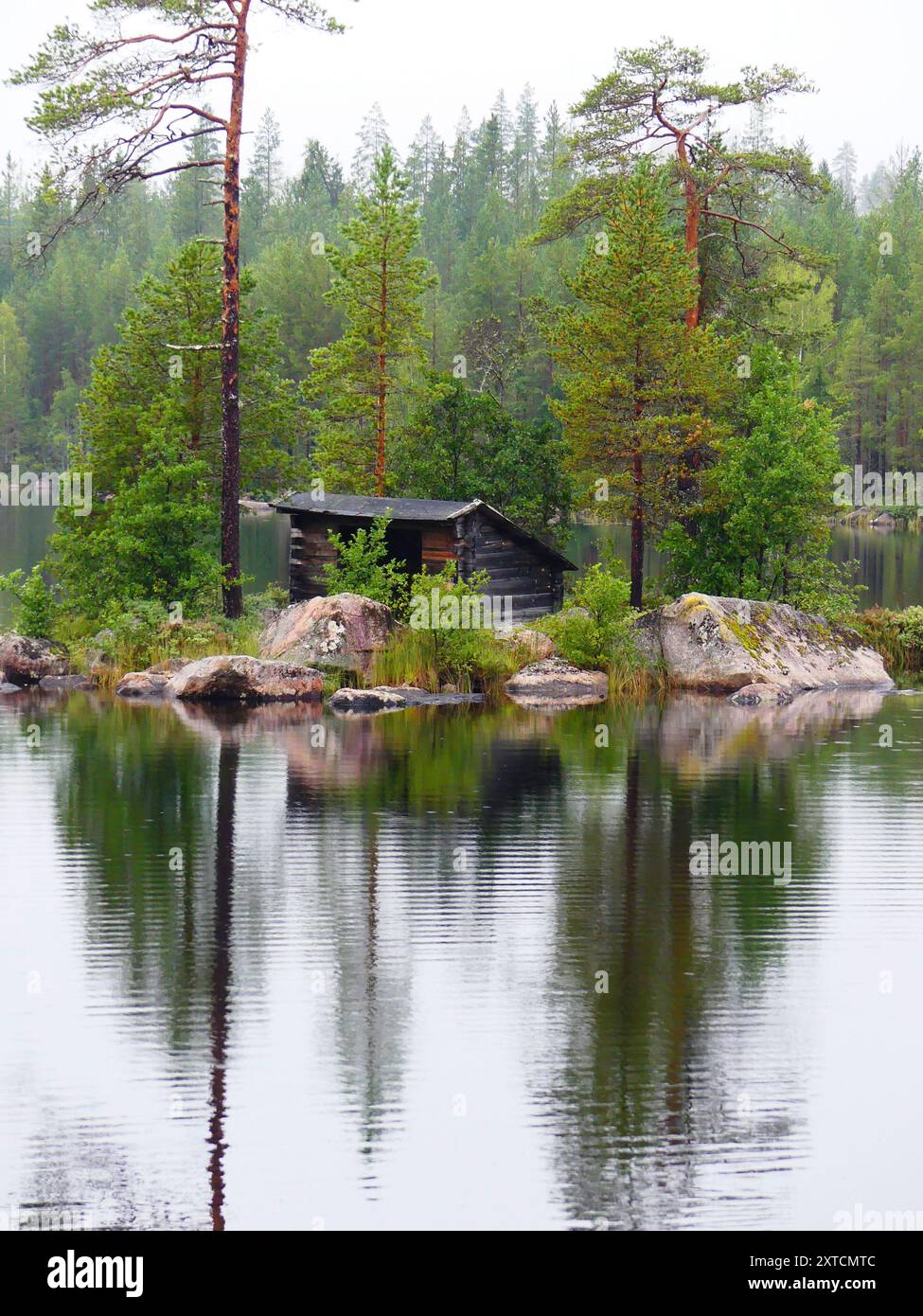 Wind protection on island Stock Photo - Alamy