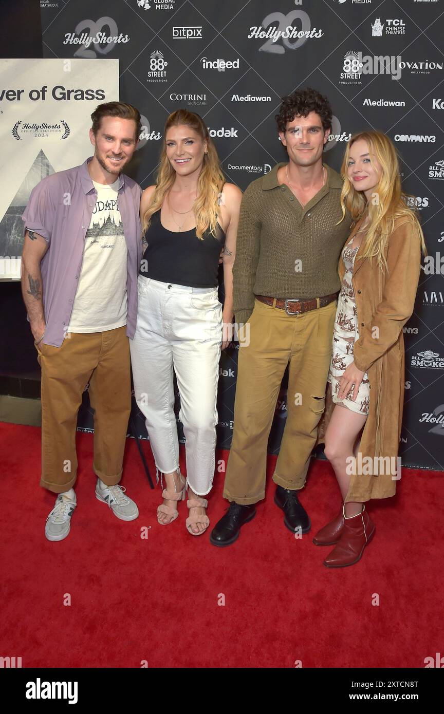 Derek Magyar, Kristen Gross, Dylan McTee und Olivia Rose Keegan bei ...