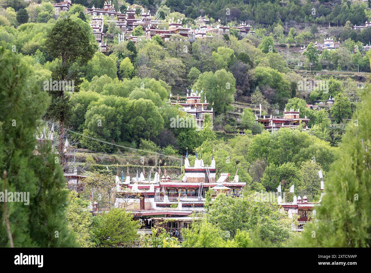 Danba Jiaju Tibetan Village is was rated as the most beautiful villages ...