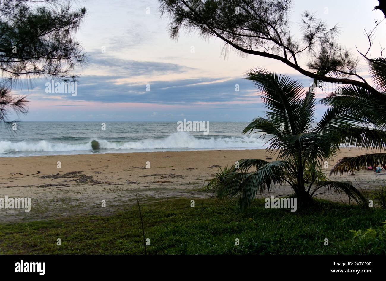 Seaside towards Indian Ocean at Vatomandry, Madagascar Stock Photo - Alamy