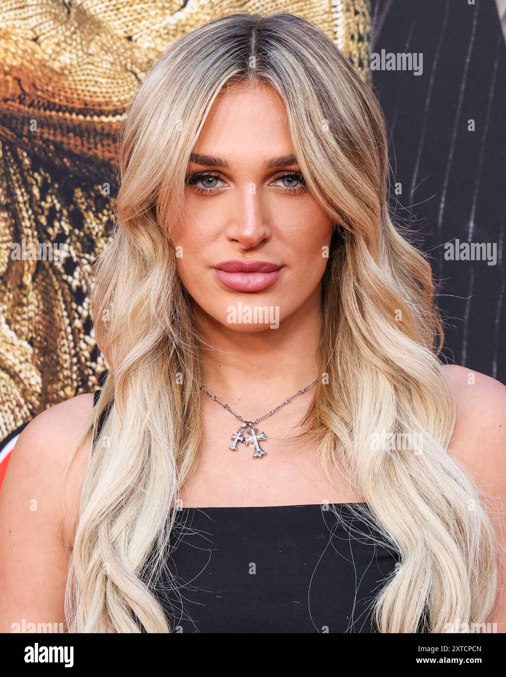 HOLLYWOOD, LOS ANGELES, CALIFORNIA, USA - AUGUST 13: Madi Monroe arrives at the Los Angeles ...