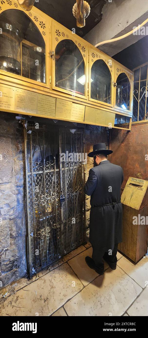 The tomb of Shimon bar Yochai or Kever Rashbi on Mount Meron is the ...