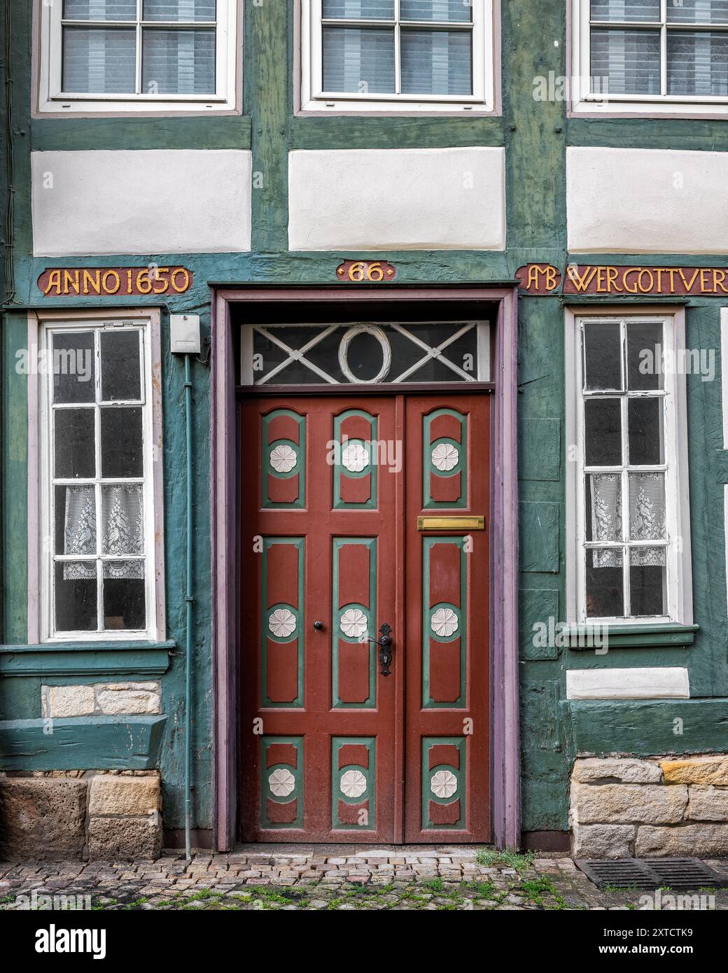 Beautiful example of the Medieval german architecture in Hannoversch ...