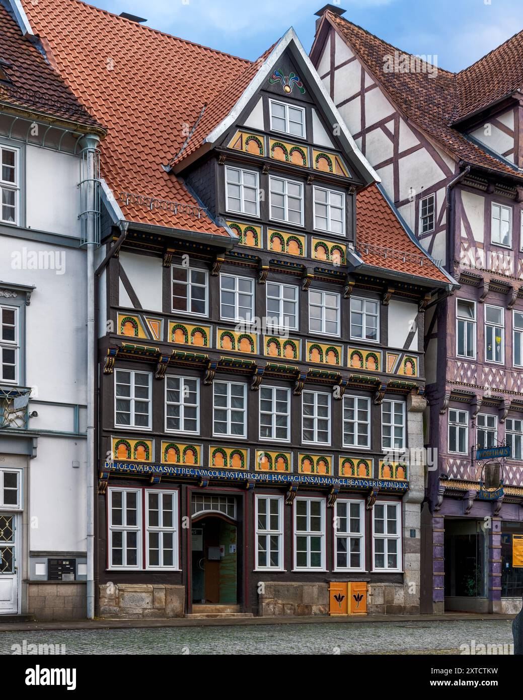 Beautiful example of the Medieval german architecture in Hannoversch ...