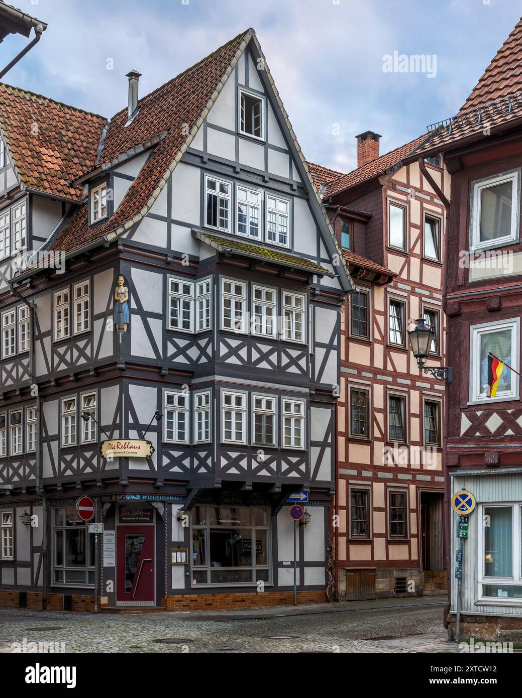 Beautiful example of the Medieval german architecture in Hannoversch ...