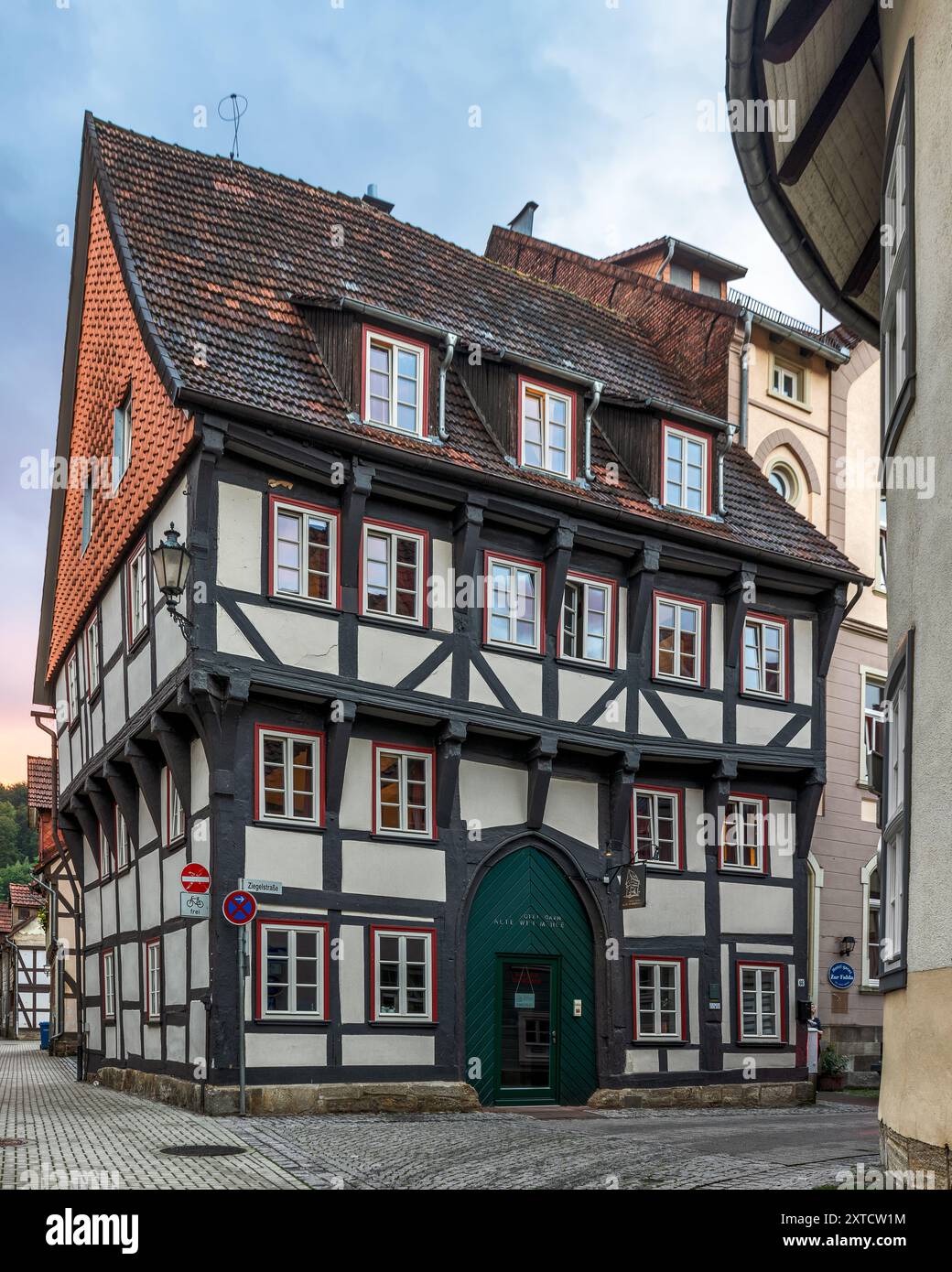 Beautiful example of the Medieval german architecture in Hannoversch ...
