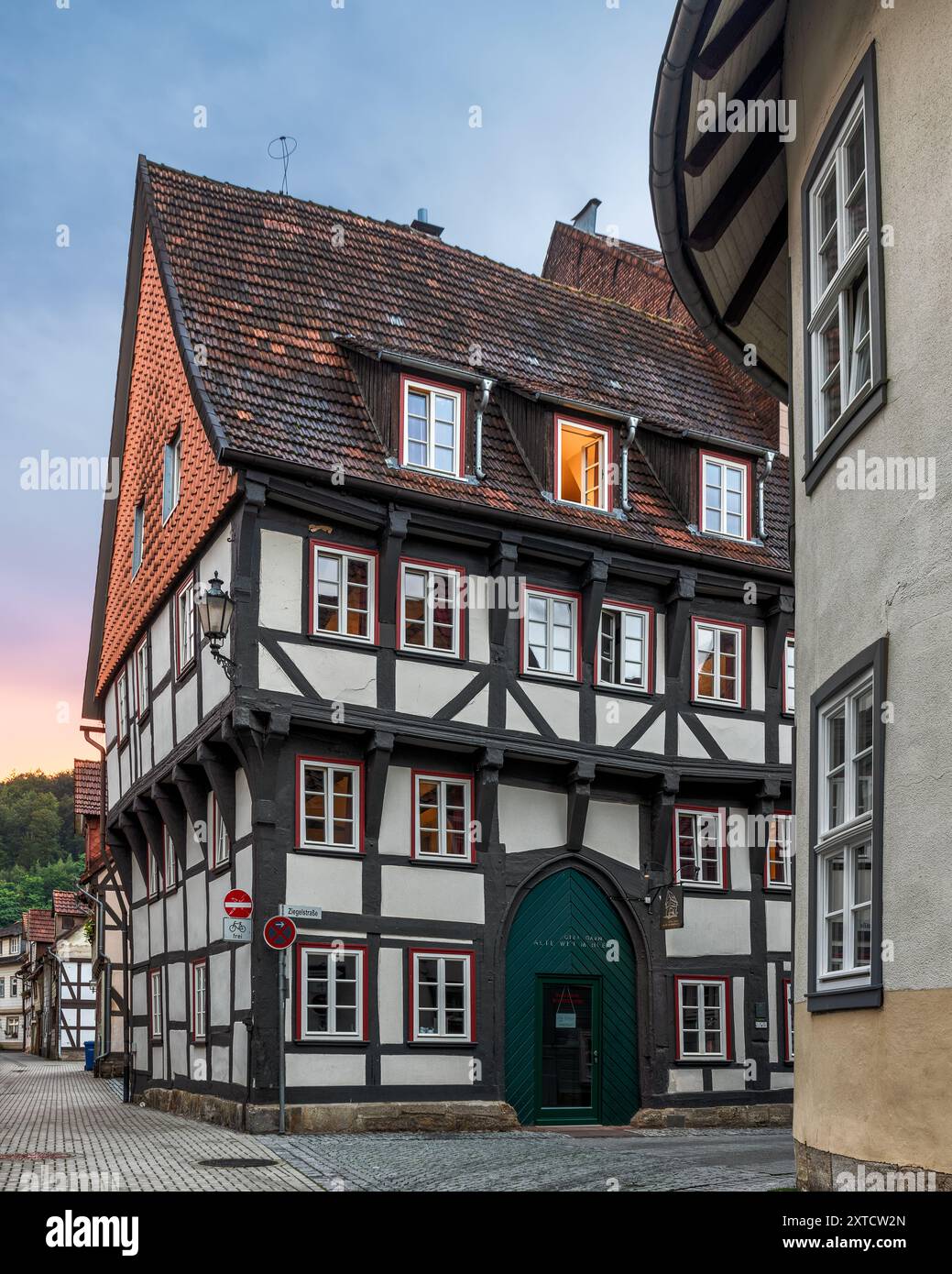Beautiful example of the Medieval german architecture in Hannoversch ...