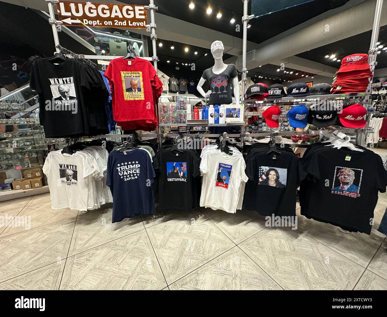 AMERICAN PRESIDENTIAL CAMPAIGN MERCHANDISING IN NEW YORK STORES Stock ...